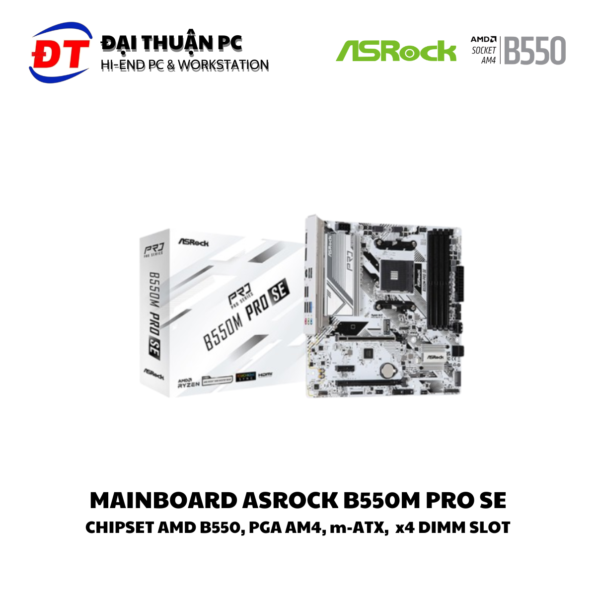 Mainboard Asrock B550 PRO SE