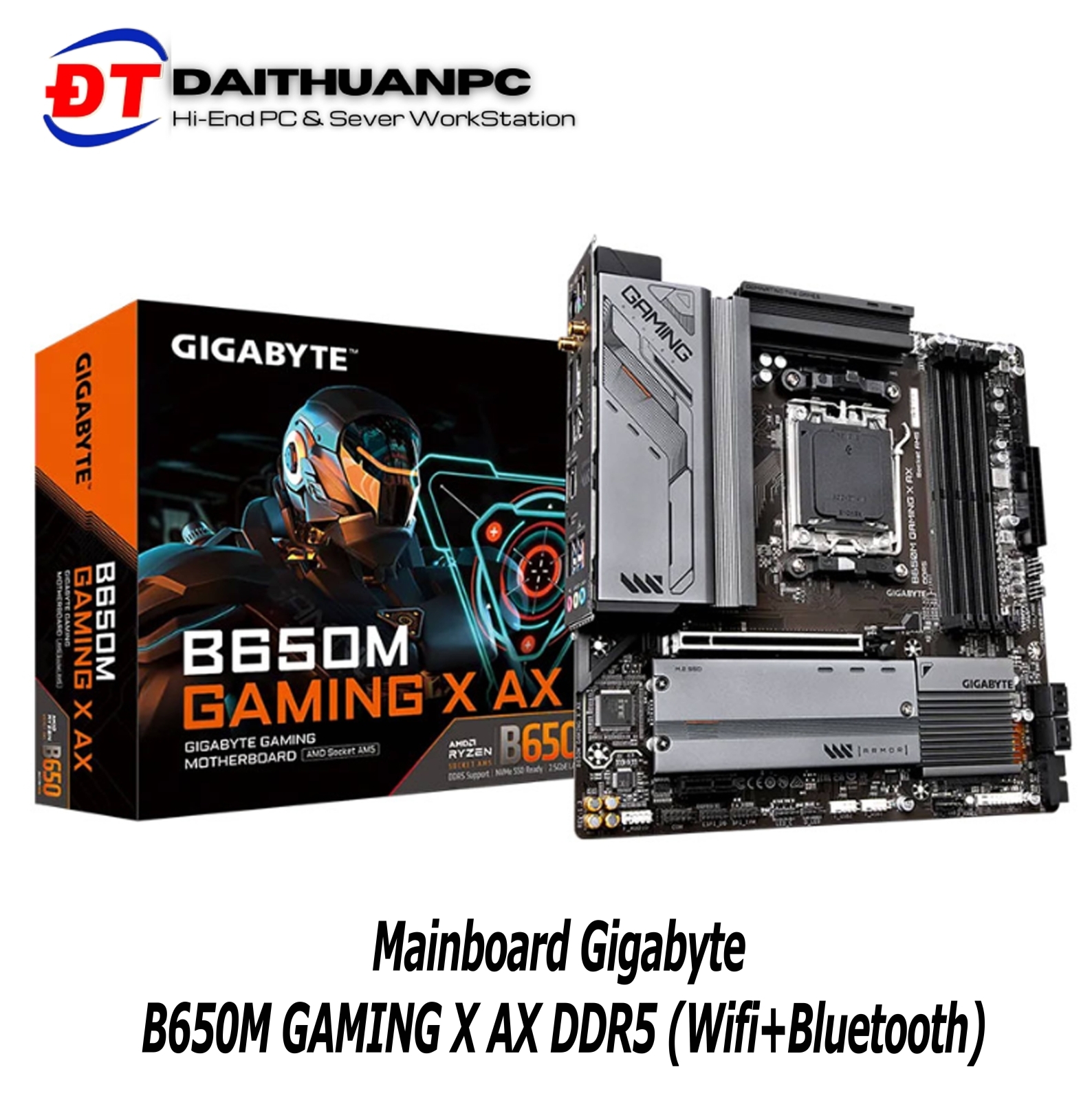 Mainboard Gigabyte B650M GAMING X AX DDR5 (Wifi+Bluetooth)